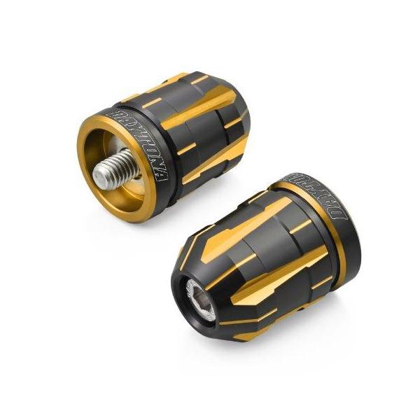 「創」と「麗」を極めた逸品PREMIUM ZONEシリーズのバーエンド。アルミの無垢素材から繊細で丁寧な加工で削り出し、2色の色彩がきわだつ優美なデュアルアルマイト仕上げ。こだわりの日本製。スクラッチにエッジを効かせ幾何学模様にモディファイ...