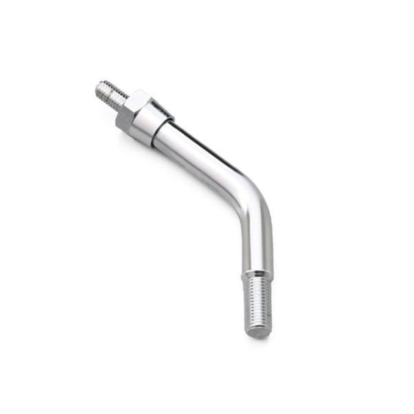 DAYTONA デイトナ ハイビジミラー バイク用 ミラー 補修品 オフセットバー Z2モンスターミラー用 ショートタイプ 10ｍm正ネジ クローム 1本入り 42288