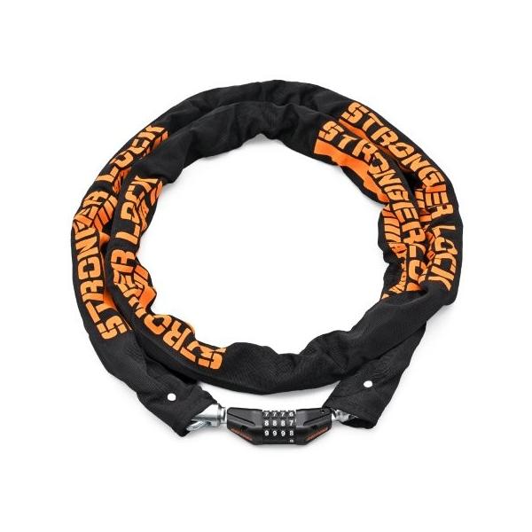 30mm幅φ8mmの太いチェーンで愛車を護る。施錠時にもたつかず使いやすいφ8mmチェーンを採用。熱処理されたスチール合金製により、ノコギリやカッター、ハンマーでの破損を防止。ロック部はカギ持ち運びが不要なダイヤルタイプ。●施錠時にもたつか...