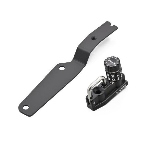 ダイヤル式なのでカギが増えないヘルメットホルダー。スマートに取り付けが可能な車種専用設計。ボルトオンで取付可能。純正ライクな見た目で、車両の雰囲気を崩さない。解錠する数字は任意で変更可能。2ダイヤルロック式。ダイヤルリングの数字が見えなくて...