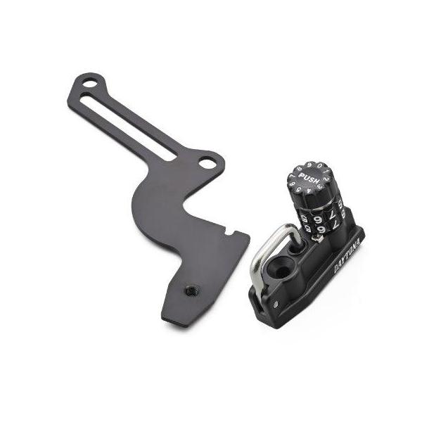 ダイヤル式なのでカギが増えないヘルメットホルダー。スマートに取り付けが可能な車種専用設計。ボルトオンで取付可能。純正ライクな見た目で、車両の雰囲気を崩さない。解錠する数字は任意で変更可能。2ダイヤルロック式。ダイヤルリングの数字が見えなくて...