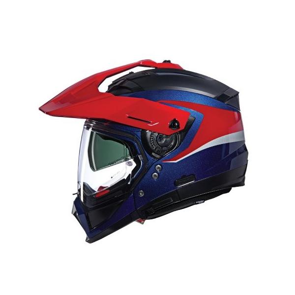 機動隊の防弾盾にも使用されているLEXAN(ポリカーボネート)を素材に採用することで、軽さと耐衝撃性を両立。安全基準は欧州のCE規格と日本のSG規格の両方をクリアしています。高い衝撃性能を確保することで、転倒時の衝撃からライダーの頭を保護し...