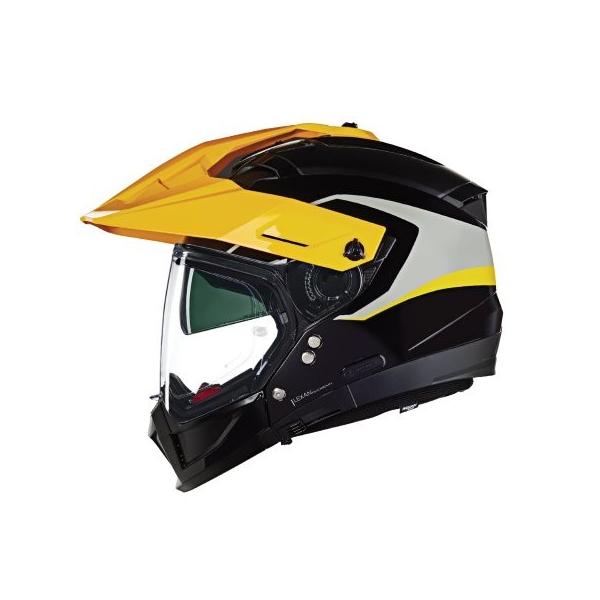 機動隊の防弾盾にも使用されているLEXAN(ポリカーボネート)を素材に採用することで、軽さと耐衝撃性を両立。安全基準は欧州のCE規格と日本のSG規格の両方をクリアしています。高い衝撃性能を確保することで、転倒時の衝撃からライダーの頭を保護し...