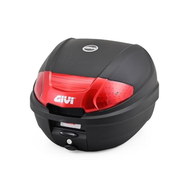 DAYTONA デイトナ GIVI ジビ バイク用 リアボックス モノロック 30L E300N2B レッドレンズ 61302