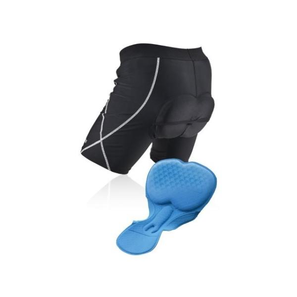 DAYTONA デイトナ バイク用 ゲルパンツ 二重構造 ハニカムゲル お尻の痛み軽減 股下集中ゲル配置 スポーツゲルパンツ アクティブモード DI-014 ブラック XLサイズ 62271