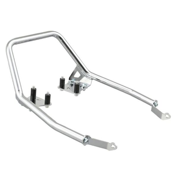 車体の取り回しやタンデム時のグリップとして便利なグラブバー。純正品のようなメインパイプの取り回しにより車体に馴染むデザインです。握りやすいφ22.2のメインパイプを採用し、車体の押し引きや取り回しをサポート。タンデム時のグリップ性にも配慮し...
