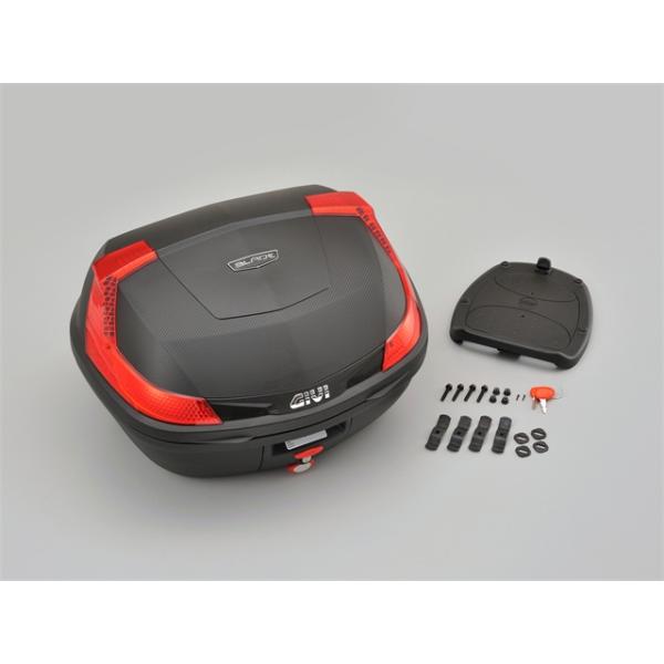 デイトナ DAYTONA GIVI B47NML モノロックケース (47L) 未塗装ブラック 76871