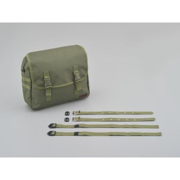 DAYTONA デイトナ DHS-13 サドルバッグMIL 10? グリーン 90557