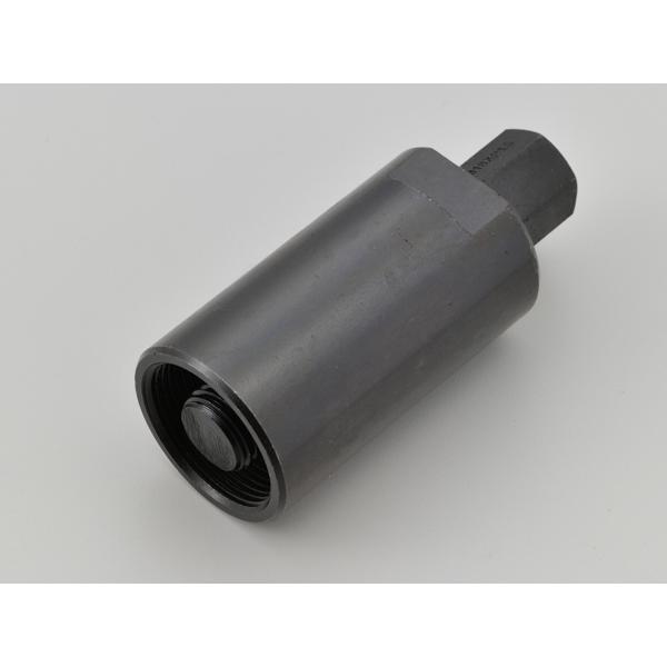 GROM、MSX125、スーパーカブ110、クロスカブ(JA10)のマグネットローターを取り外すための専用工具。●M30×P1.5正ネジ（メネジ）●本体二面幅30mm、ボルト六角二面幅17mm※サイズが合えば他の車種へも使用可。