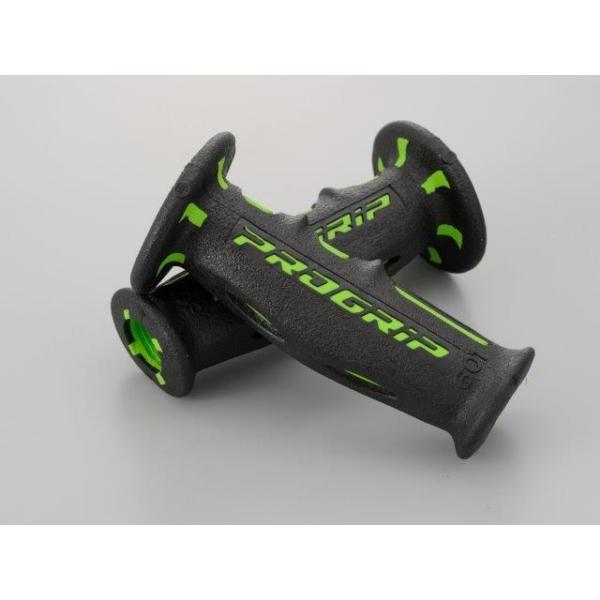 DAYTONA デイトナ PROGRIP プログリップ 耐振GELシリーズ #601（全長120mm）グリーン/ブラック 98027