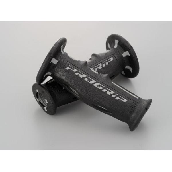 DAYTONA デイトナ PROGRIP プログリップ 耐振GELシリーズ #601（全長120mm）グレー/ブラック 98028