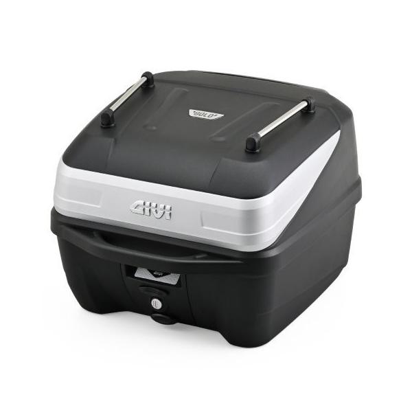 【商品情報】A4サイズがすっぽり入り、箱状のお土産もすっきり収納できる角型モノロックケース。インナーボトムマット、バックレスト、ネット＆レールを標準装備したアドベンチャー仕様。【商品仕様】適合車種：汎用カラー：未塗装ブラック最大容量(L)：...