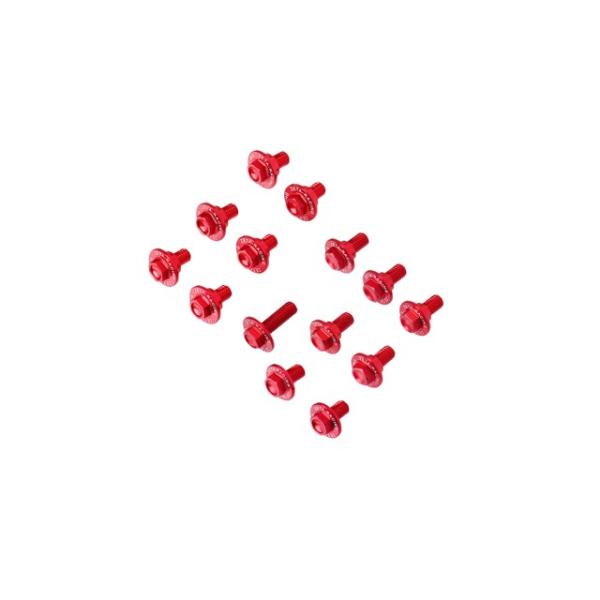 ZETA ジータ アルミボルトセット ガイソウヨウ RED CRF250L 14pcs ZE88-5142