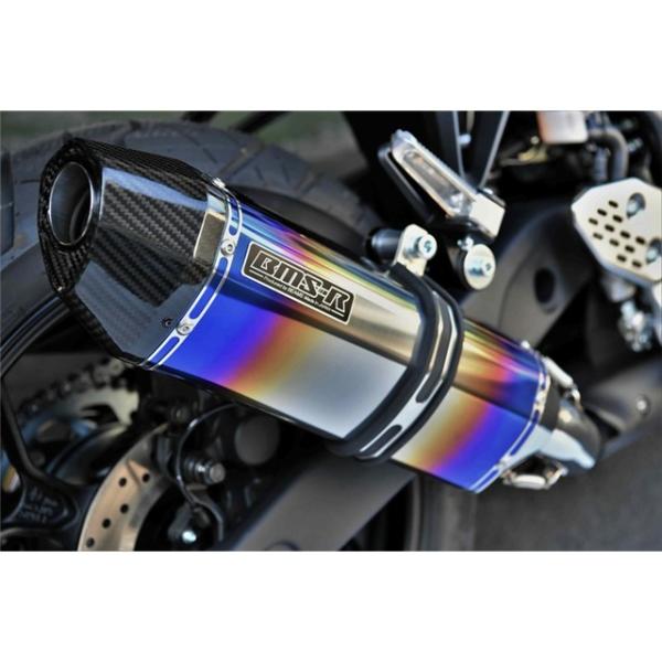 YZF R-25：2022〜(8BK-RG74J) マフラー BEAMS ビームス CORSA-EVO II ヒートチタン スリップオン G268-65-P6J