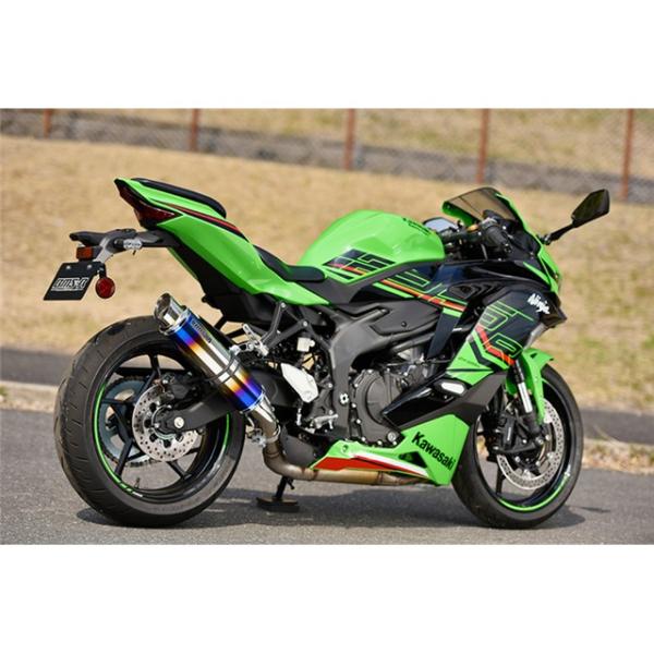 ZX-25R(8BK-ZX250H) マフラー BEAMS ビームス R-EVO2 ヒートチタン スリップオン G436-54-P1J