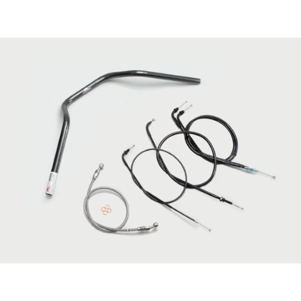 HARRICANE ハリケーン POLICE 3型 ハンドルSET ホーネット250 ブラック H015-067B