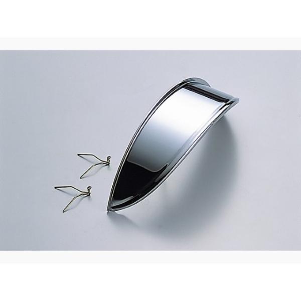 HARRICANE ハリケーン ノーマルライト用バイザー CB400SF SR400/500 ゼファー400/750他 クロームメッキ HA7404