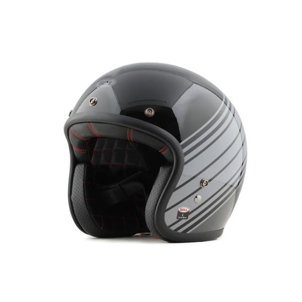 BELL ベル ヘルメット CUSTOM500 EDGE METALLIC BLACK/GRAY L 59-60cm [FA25 LTD] JP7175022