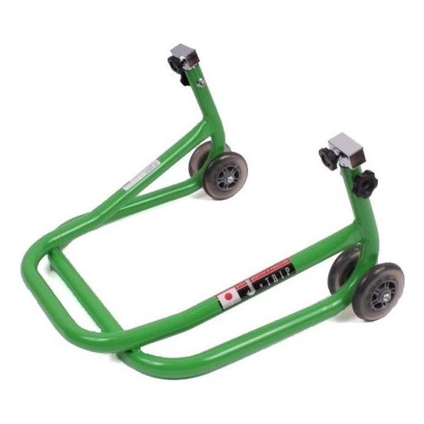 有効幅：210mm-390mm※本体のみでの販売となりますので、別途スタンドの受けのご購入が必要となります。※使用画像はイメージです。リフトアップ時タイヤの後端とほぼ同じ長さですので邪魔になりません。例えば、・狭いガレージなので車両を前後さ...