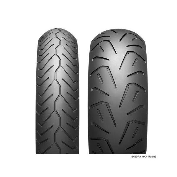 BRIDGESTONE ブリジストン EXEDRA MAX F 100/90-19 57H W エクセドラ マックス バイク フロント タイヤ MCS01313堂々と悠々とクルーズする優越「EXEDRA MAX」アメリカン・クルーザーモデル...