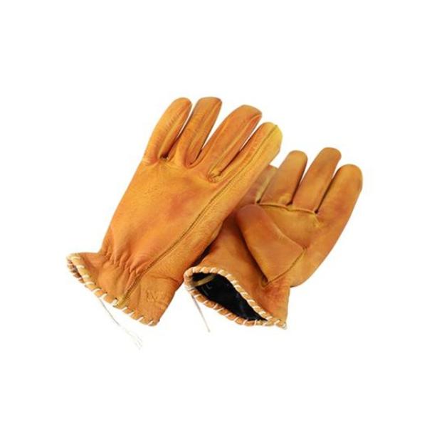 GOODS グッズ MMS DIRTY GLOVES - Aging Yellow /Lサイズ MMS-GL001L