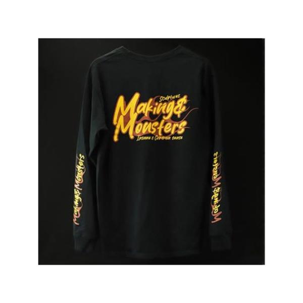 GOODS グッズ MMS LONG SLEEVE "The Flames" /L-size MMS-LS003