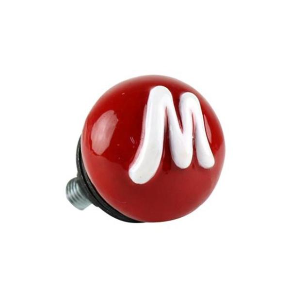 GOODS グッズ POP'HEAD NumberBolt レッド/ホワイト MMS-NB036