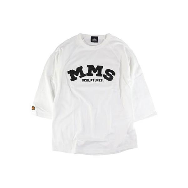 GOODS グッズ MMS RAGLAN! 3/4 SLEEVE /ホワイト /L-size MMS-RS003