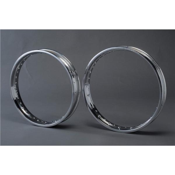 M-TEC中京 エムテック中京 DID クロームメッキリム 1.85-19 40H フロント/ CB750K・Z1/Z2・H2/750SS MRS-Z1-B1