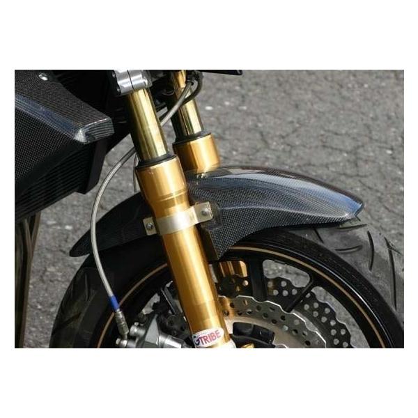 NOJIMA ノジマエンジニアリング フロントフェンダー BLKゲル ZRX1200DAEG 09-16 NCW618FF-BK