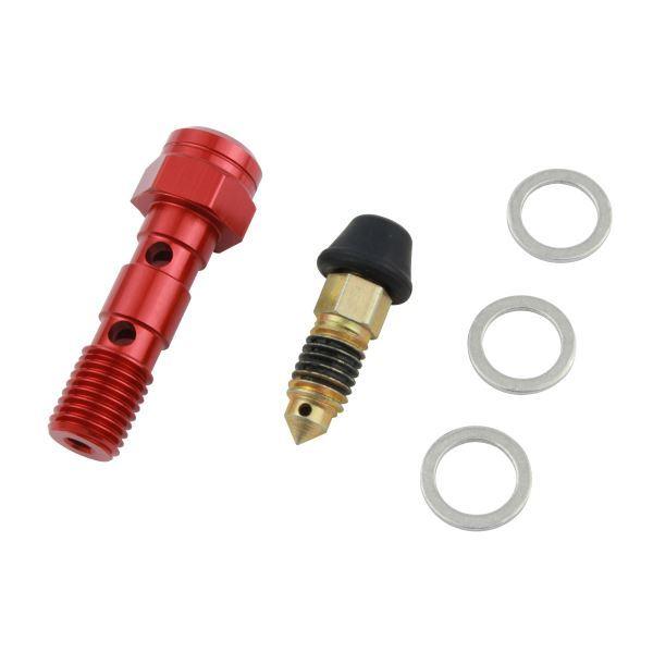 ☆メーカー：POSH(ポッシュフェイス)☆●商品種別：ブレーキパーツ > バンジョーボルト■EARL’Sブレーキホース用■HONDA純正/KAWASAKI純正対応■対応P-1.25（ダブル）■ワンウェイバルブ機構内蔵のSPEED BR...