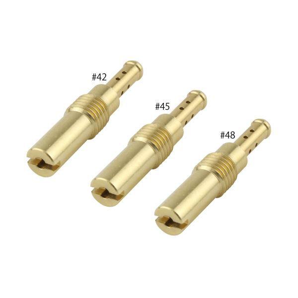 ☆メーカー：POSH(ポッシュフェイス)☆●商品種別：キャブレター、吸気系 > パイロット、スロージェット【セット内容】#42#45#48 各1コ入り（3ｐｃｓ）。【タイプ】KEIHIN（ケイヒン） （28X6-B）■専用ケース付き■...