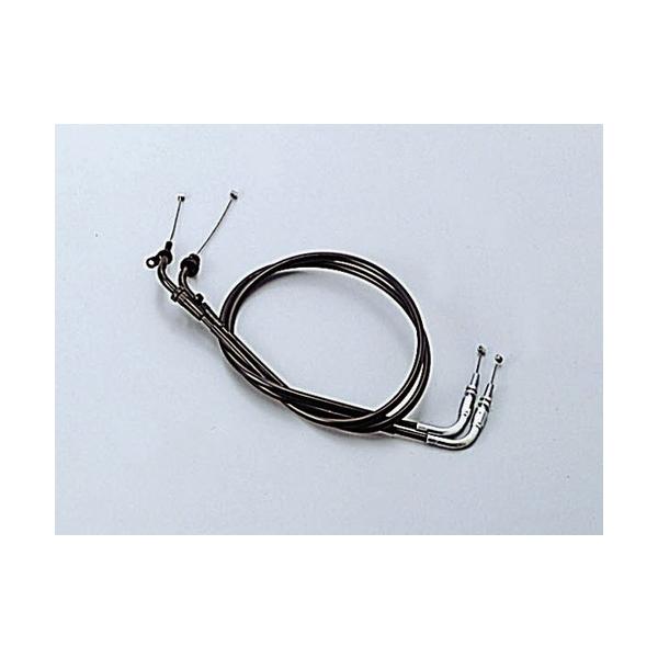 ☆メーカー：ハリケーン(大阪単車用品工業)☆◆種別：スロットルケーブル(W/純正タイプ)◆純正比・アウター延長値：150mmロング◆スパイラル内側にテフロンチューブを使用。摩擦係数が少なく、滑らかな動作を実現。◆インナーはステン鋼線7×7の...