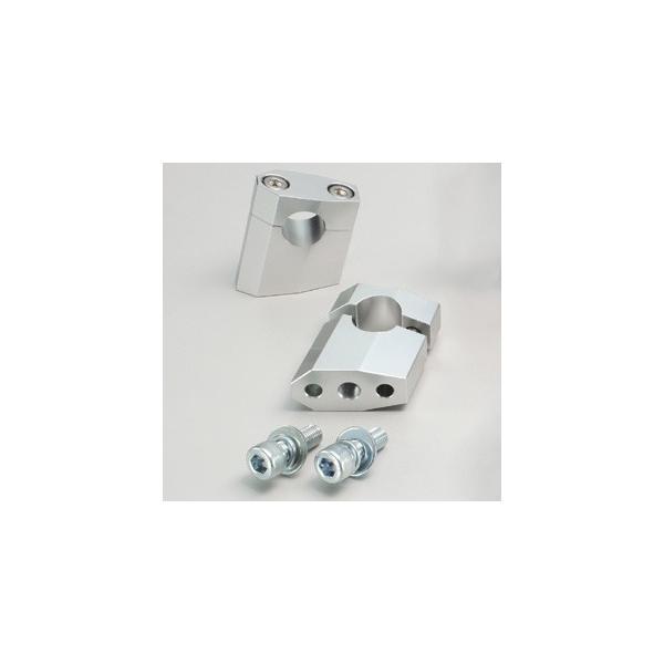 ☆メーカー：ハリケーン(大阪単車用品工業)☆◆タイプ：シルバーアルマイト◆ジュラルミン削り出し 高さ40mm ソケットボルトCAP付き◆ノーマル比 車種参照 センターボルトM10×L30◆ノーマルハンドル時は、ケーブル類の交換不要 【適合】...