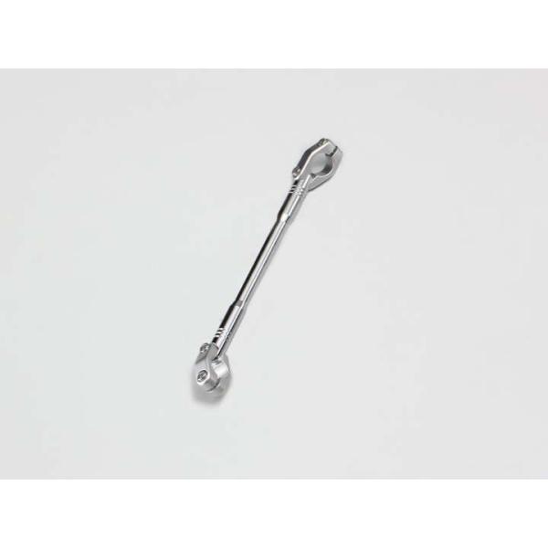 ☆メーカー：ハリケーン(大阪単車用品工業)☆●タイプ：シルバー×クロームメッキ●ジュラルミン削り出し φ22.2mmハンドル用 クランプピッチ 255mm●スリムタイプバー φ16/13mm 手軽に取付けできる後付けタイプ●記載車種はノーマ...