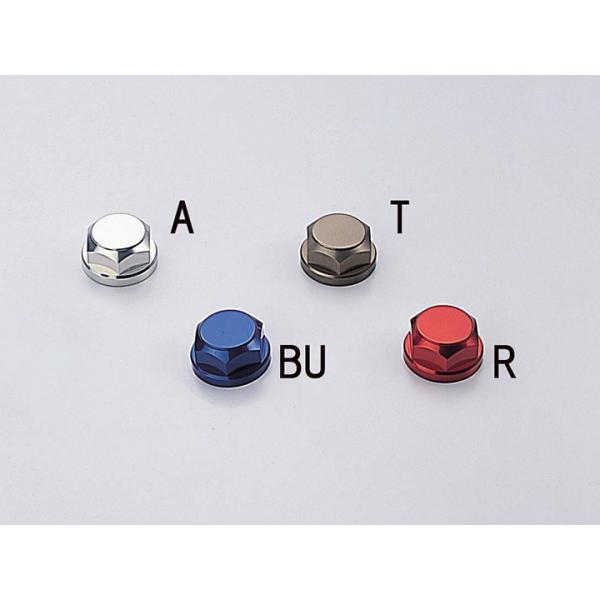 ☆メーカー：ハリケーン(大阪単車用品工業)☆●タイプ：シルバーアルマイト●ジュラルミン削り出し ネジ部 M22 P1.0【適合】JAZZ(86-99/AC09)▼[MS-HANDLE/ステムナット]