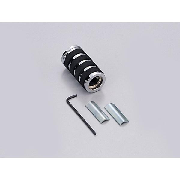 ☆メーカー：ハリケーン(大阪単車用品工業)☆●タイプ：クロームメッキ●スチール削り出し クロームメッキ仕上げ●Type2 外径φ24mm 全長51mm●ステップボード車は取付不可 【適合】レブル250(17-/MC49)▼[MS-STEP/...