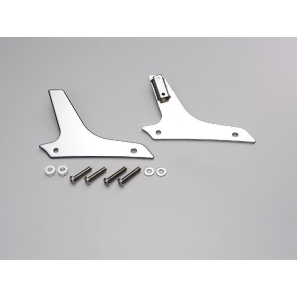 ☆メーカー：ハリケーン(大阪単車用品工業)☆●タイプ：クロームメッキ●スチール製 サイドモール外側に装着のプレートタイプ●当社ラウンドシーシーバーが適合【適合】シャドウクラシック400(09-16/NC44)▼[MS-BODY/シーシーバー...