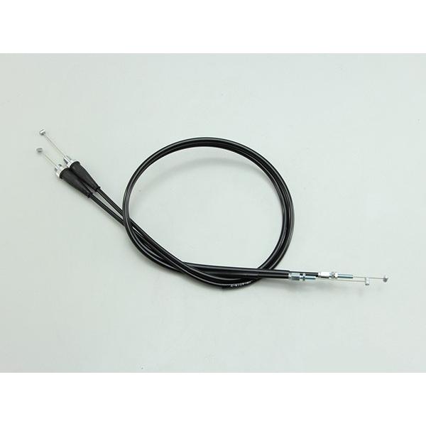 ☆メーカー：ハリケーン(大阪単車用品工業)☆◆種別：スロットルケーブル(純正タイプ/ノーマル長ブラック)[互換純正品番]引側：17910-438-850/戻側：17920-438-850◆純正互換/ノーマル長のリプレイスケーブルです。使用時...