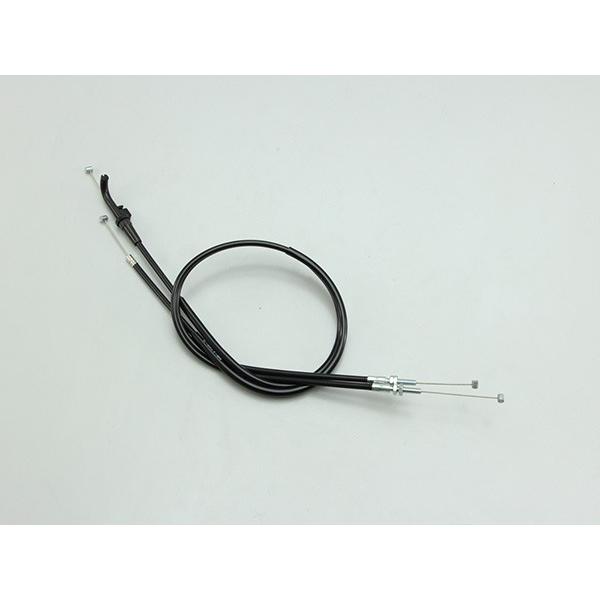 ☆メーカー：ハリケーン(大阪単車用品工業)☆◆種別：スロットルケーブル(純正タイプ/ノーマル長ブラック)[互換純正品番]引側：54012-1276/54012-0010/戻側：54012-1277/54012-0011◆純正互換/ノーマル長...