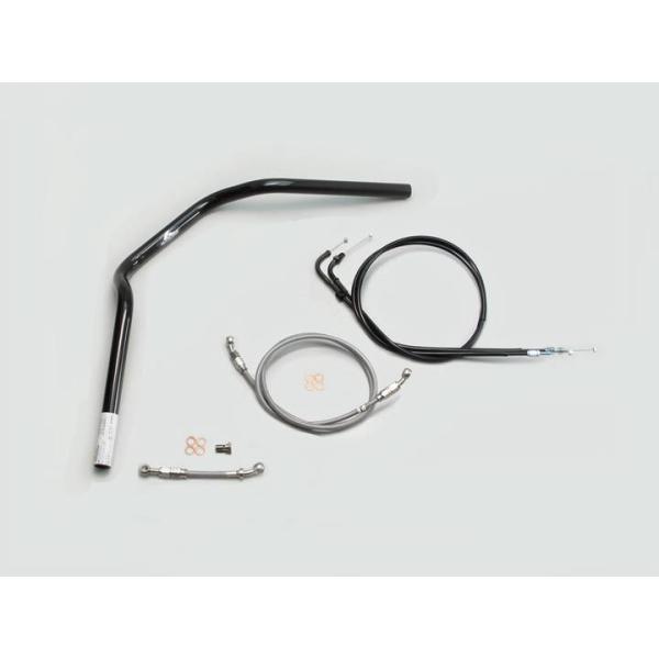 ☆メーカー：ハリケーン(大阪単車用品工業)☆●ハンドルバーと必要なケーブル/ホース類のSET。ハンドルバーにスイッチ穴開け加工が必要。●エンドキャップやグリップなどが別途必要です。●ページ下部(スマホ版は”詳しく見る”)のメーカー詳細ページ...