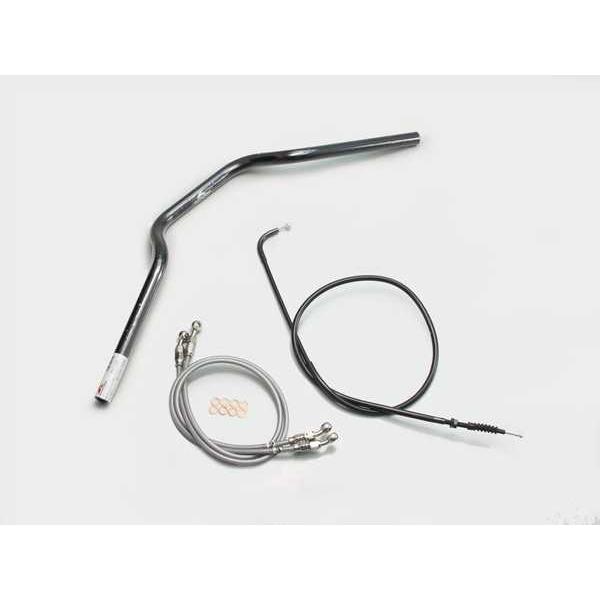 ☆メーカー：ハリケーン(大阪単車用品工業)☆●ハンドルバーと必要なケーブル/ホース類のSET。ハンドルバーにスイッチ穴開け加工が必要。●エンドキャップやグリップなどが別途必要です。メーカーの商品ページ(以下リンク)より詳細をご確認下さい。【...