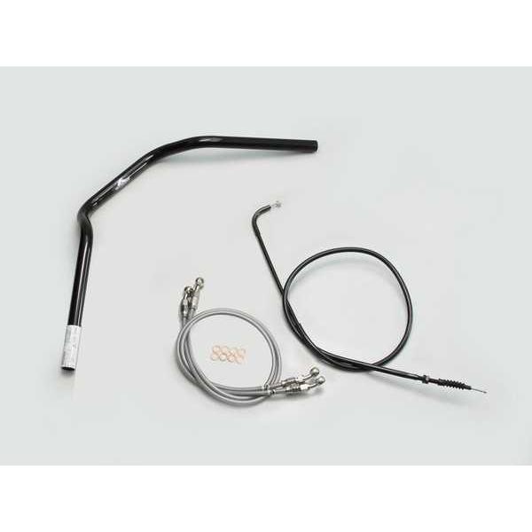 ☆メーカー：ハリケーン(大阪単車用品工業)☆●ハンドルバーと必要なケーブル/ホース類のSET。ハンドルバーにスイッチ穴開け加工が必要。●エンドキャップやグリップなどが別途必要です。メーカーの商品ページ(以下リンク)より詳細をご確認下さい。【...