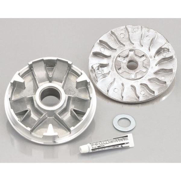 ☆メーカー：キタコ(Kitaco)☆○1この車両に装着する場合はスペーサーワッシャーは不要です。○スペーサーワッシャー付属加速性能、最高速の向上をお求め易い価格設定でリリースするスクータードライブユニットです。タイプXシリーズについて従来品...