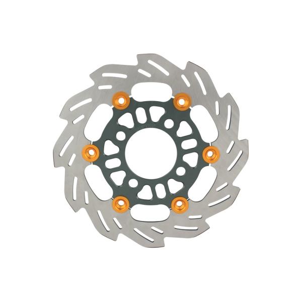 ☆メーカー：シフトアップ☆ウェーブフローティングディスクローター220mmモンキー125(2018) | GROM(2013-2017) | MSX125(2013-2017)のフロントブレーキディスクとして使用可能※ABS車　使用不可◆ス...