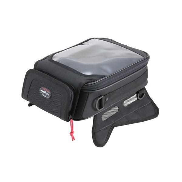 ●ライディングを邪魔しない、薄型&amp;スラントフォルムのタンクバッグ! ツーリングマップル対応です。●高速チケットやカード類、小物の収納に便利な大型ポケットを装備。メインスペースは利便性を考慮し手前から開閉できる設計です。●走行中にずれ...