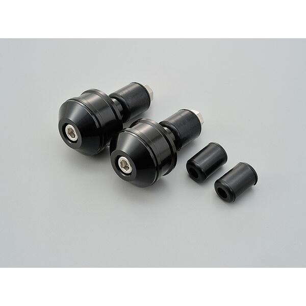 ・アルミビレットバーエンドへ、スチール製バーウェイトを内蔵！お好みでウエイト部分を取り外し装着することも可能。　・大小2個のストップラバー付属で、ハンドル内径φ14〜19まで取付可能。・アルミ削り出しアルマイト仕上げ。左右1セット。・片側重...