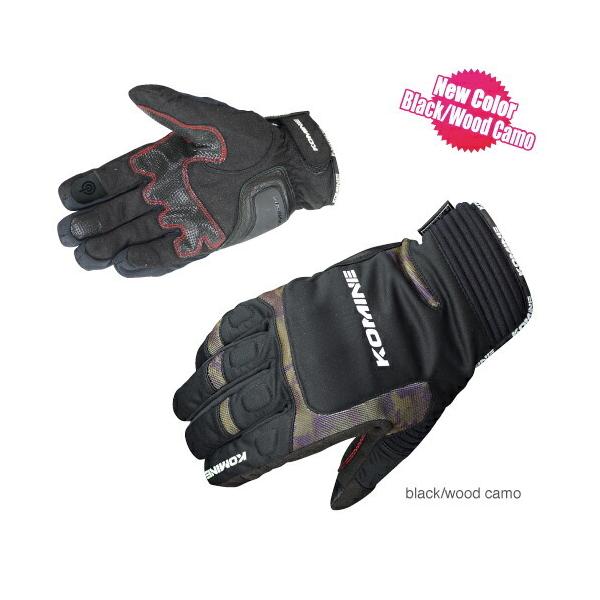 伸縮スパンデックス生地を部分的に使用し、運動性を損なわない設計の暖かいウインターグローブ。拳にはソフトタイプのプロテクターを内蔵。SMARTTip搭載でスマートフォン操作も可能。※詳細画像には別色の商品画像が含まれている場合があります。