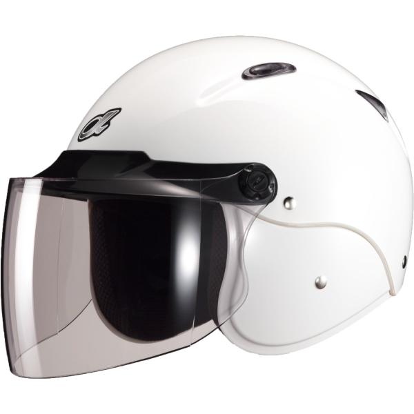 規格 ： ＳＧ規格サイズ ： フリーサイズ（57〜60ｃｍ未満）カ ラ ー ： ホワイト、キャンディレッド、シルバーあごひも ： ワンタッチあごひもシールド ： ＵＶカットカラー ： クリアー（標準装備）・排気量１２５ｃｃ以下用・４カ所のベ...