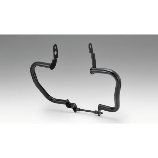 立ちごけ等の軽度なアクシデントからエンジンをガードいたします。コンパクトで主張の少ないデザインが車体のイメージを損ないません。【適合】SV650 16Y-【材質】スチール【色】ブラック